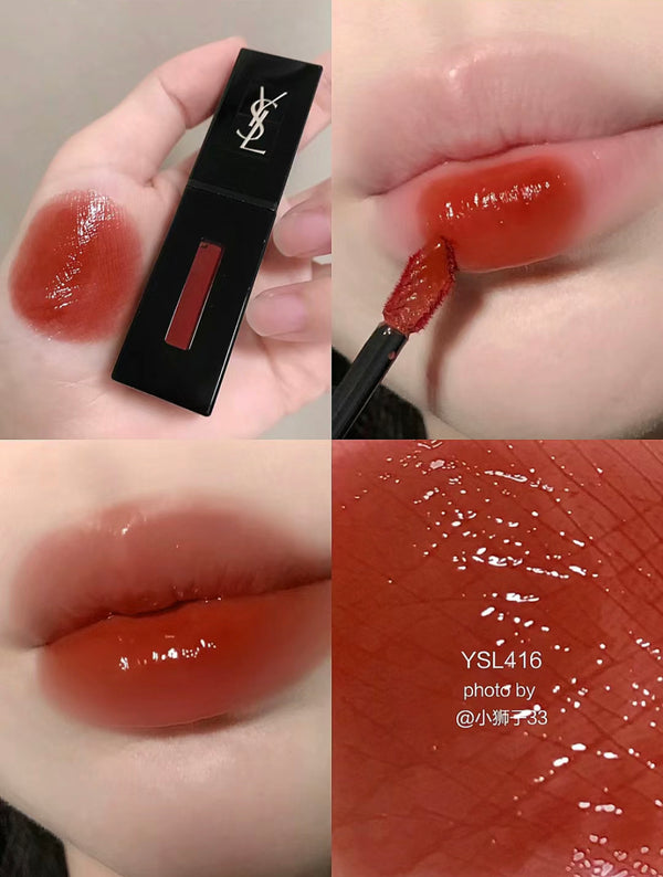 YSL | 黑管唇釉｜#416 Psychedelic Chili ｜爛蕃茄色 – 00House靚靚屋